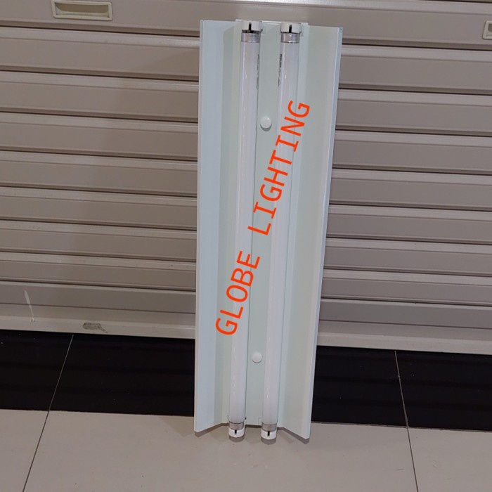 Jual KAP TKO 2X18W KOMPLIT LAMPU LED 8W PHILSP (60CM) | Shopee Indonesia