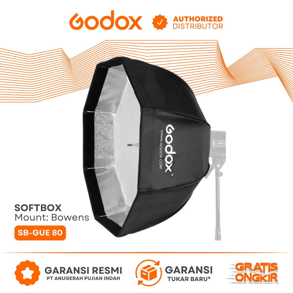 Jual Softbox Godox Grid SB-GUE Octa 80cm Bowens Mount + Grid | Shopee Indonesia