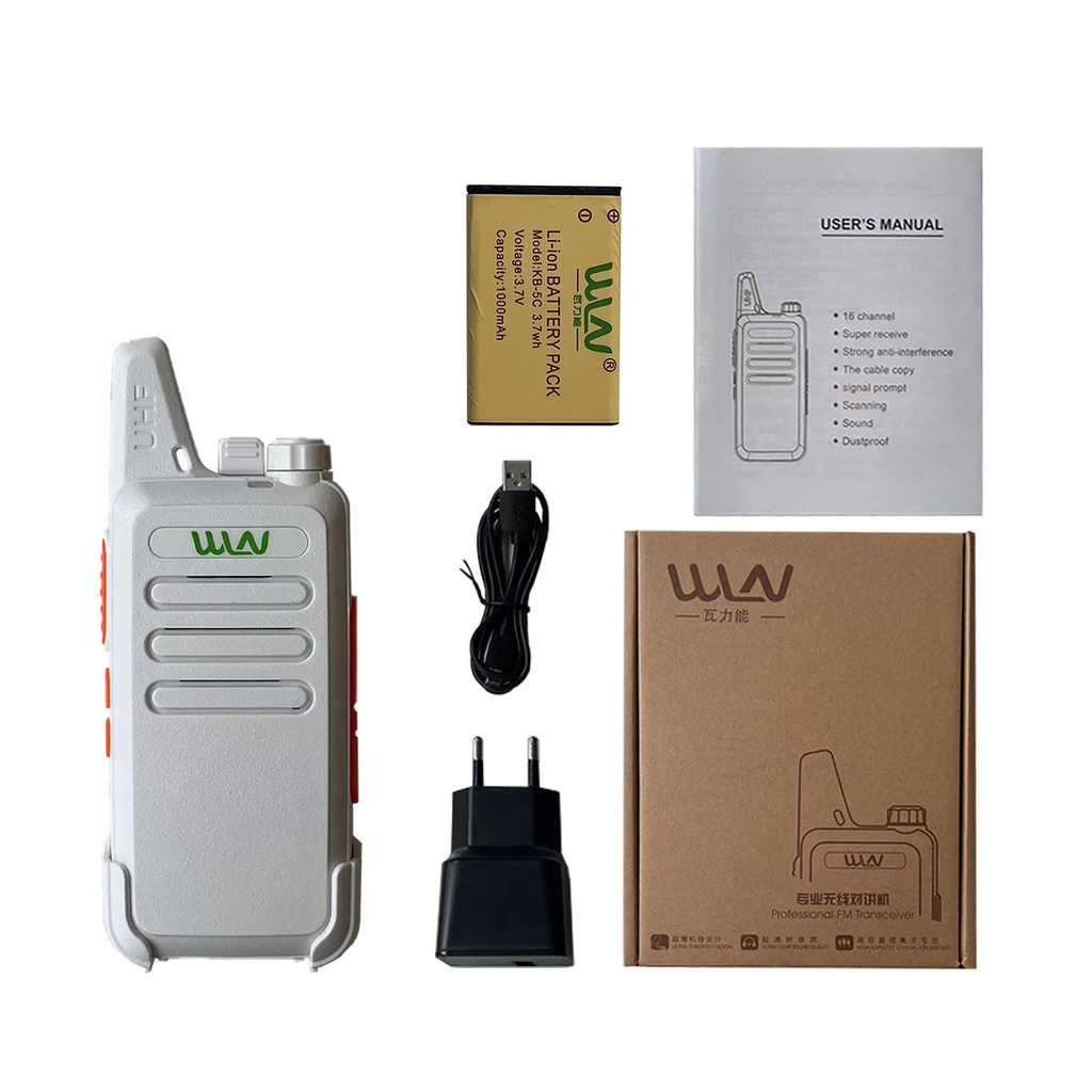 Jual HT Walkie Talkie WLN 6Warna UHF Handy Talky TWO WAY RADIO 1 UNIT ...