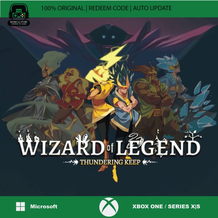Jual wizard of legend Xbox One Series X|S Original Redeem Code Game ...