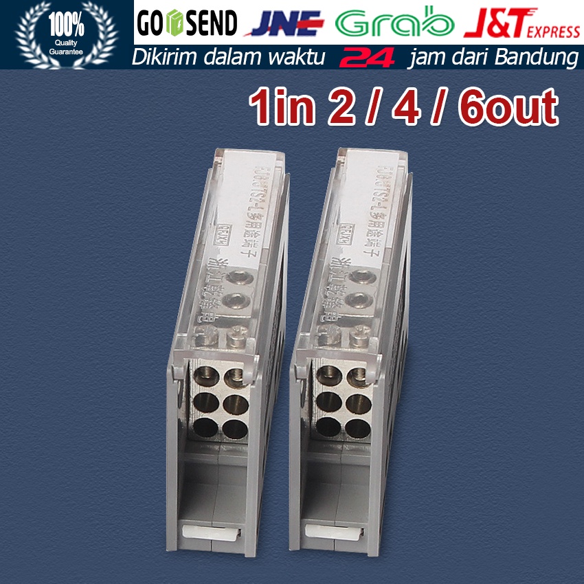 Jual 1 In 2/4/6 Out Electric Wire Connector One In Multiple Out ...
