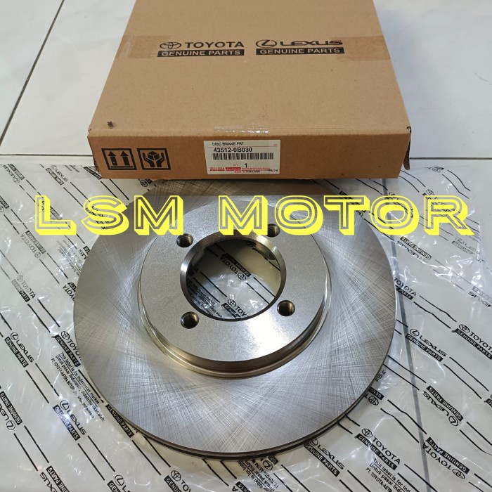 Jual piringan rem cakram depan disc brake kijang efi injeksi 7k ...