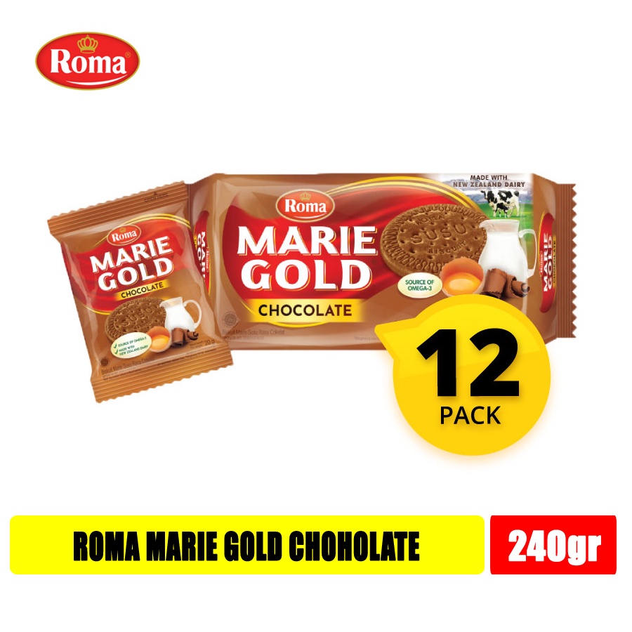 Jual Roma Marie Gold Chocolate 240gr | Shopee Indonesia