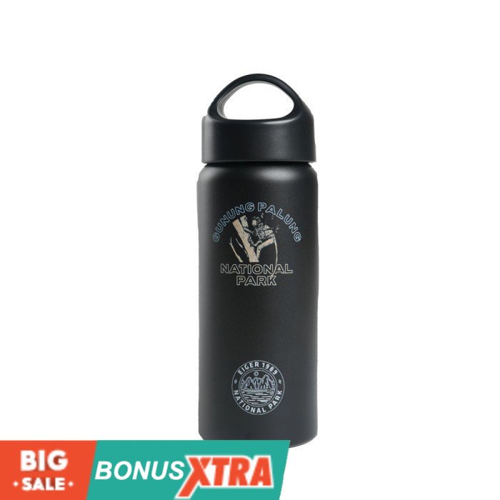 Jual Botol Minum Eiger TN GN PALUNG WATER BOTTLE Hitam 91000 8325 ...