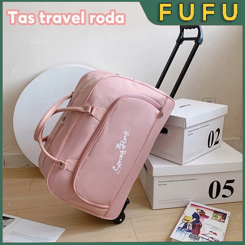 Jual FUFU Tas travel trolley/Tas penyimpanan kapasitas besar/Tas ...