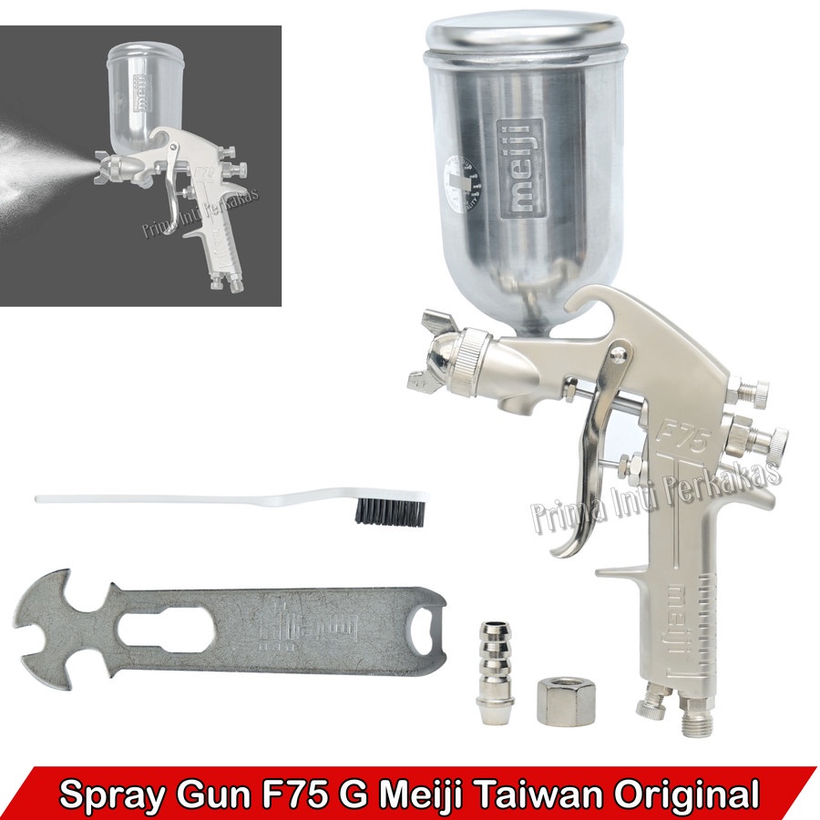 Jual Meiji Spray Gun F-75 | Alat Semprot Cat Mobil Kayu Besi | Spet Cat ...