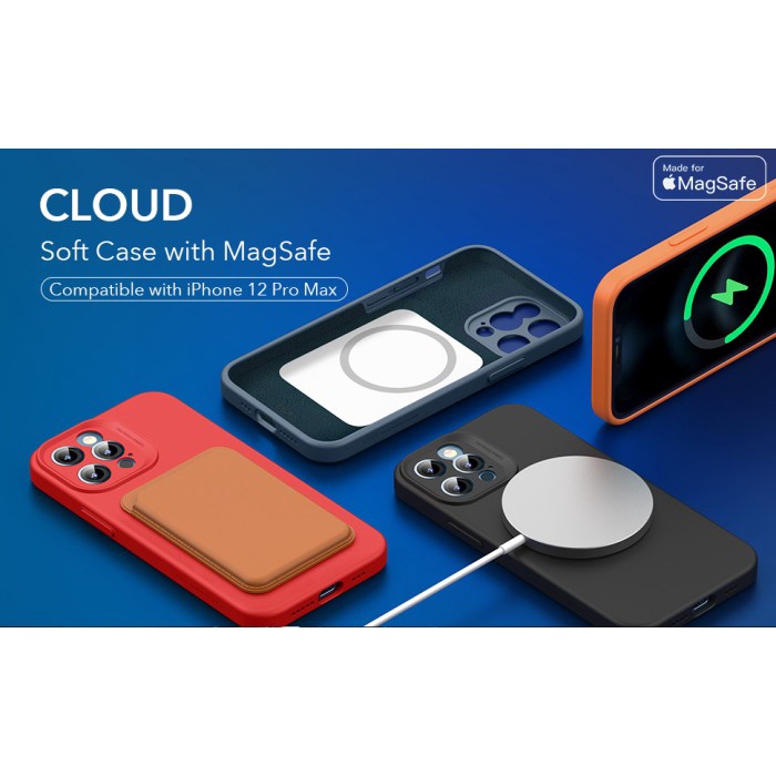 Jual ESR Cloud HaloLock Soft Case iPhone 12 Mini 12 12 Pro 12 Pro Max | Shopee Indonesia