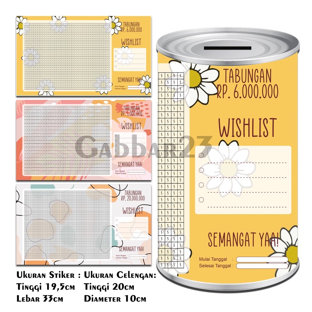 Jual STIKER CELENGAN TARGET MURAH LABEL CELENGAN VIRAL TIKTOK MURAH ...