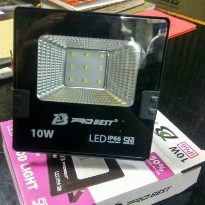 Jual LAMPU SOROT LED FLOOD LIGHT/LAMPU JALAN TEMBAK 10W PRO BEST ...