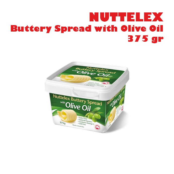 Jual NUTTELEX Buttery Spread with Olive Oil 375 Gr | Shopee Indonesia
