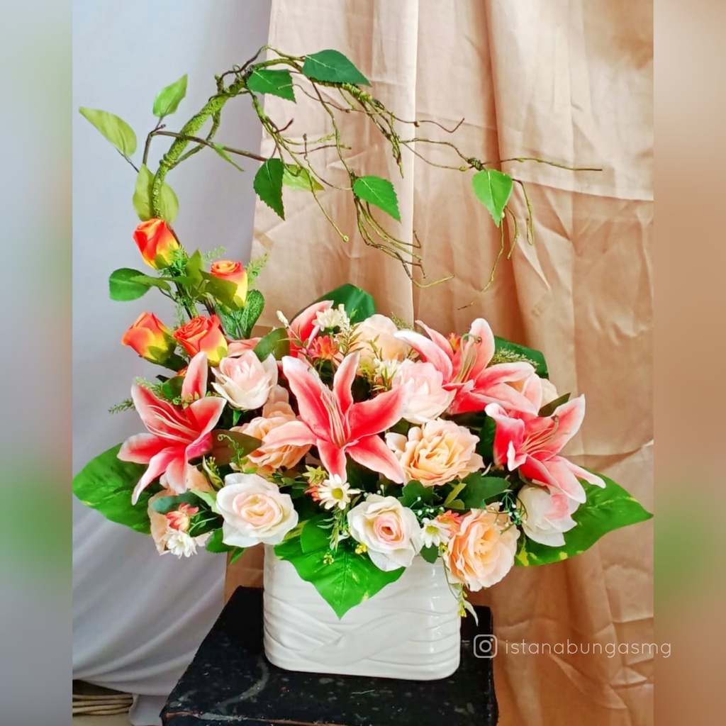 Jual Rangkaian Lily Peachy Rose | Shopee Indonesia Jual Rangkaian Lily Peachy Rose | Shopee Indonesia