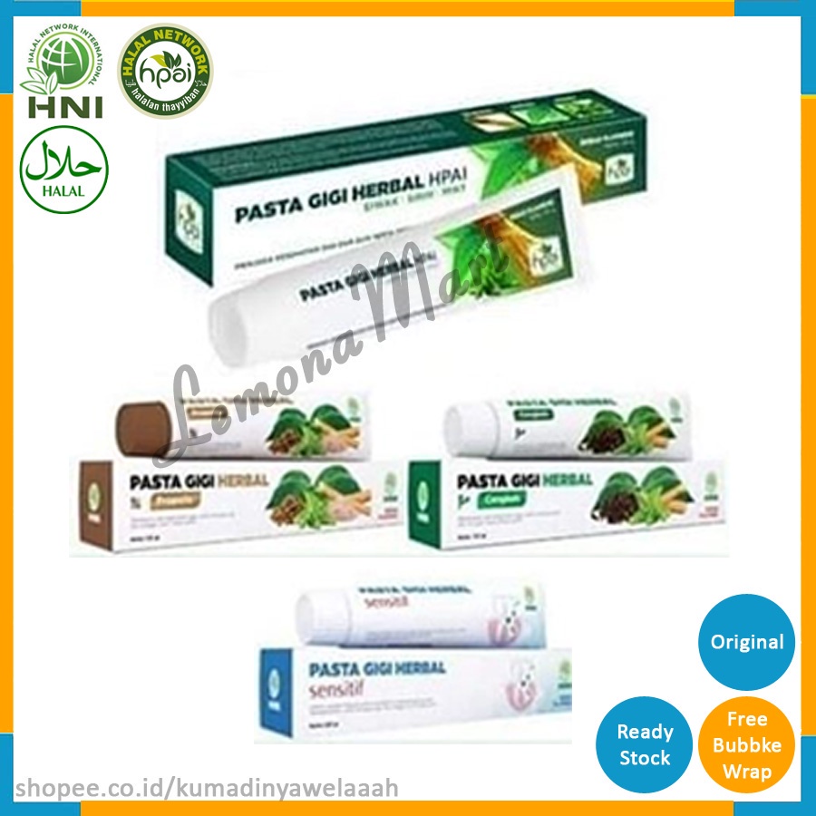 Jual PASTA GIGI HERBAL - PGH Cengkeh - PGH Propolis - PGH Sensitif ...