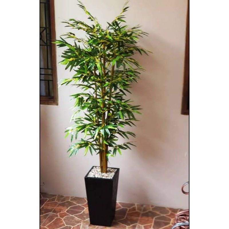 Jual POHON HIAS BAMBU KUNING 150CM ARTIFICIAL PLASTIK SUDUT SUDAH ...
