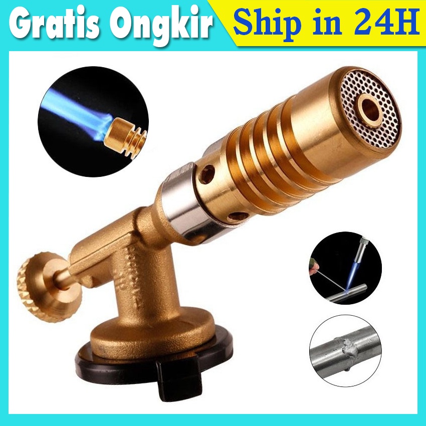 Jual Flame Gun Bbq / Gas Torch Kepala Las Welding Blow Torch / Portable ...
