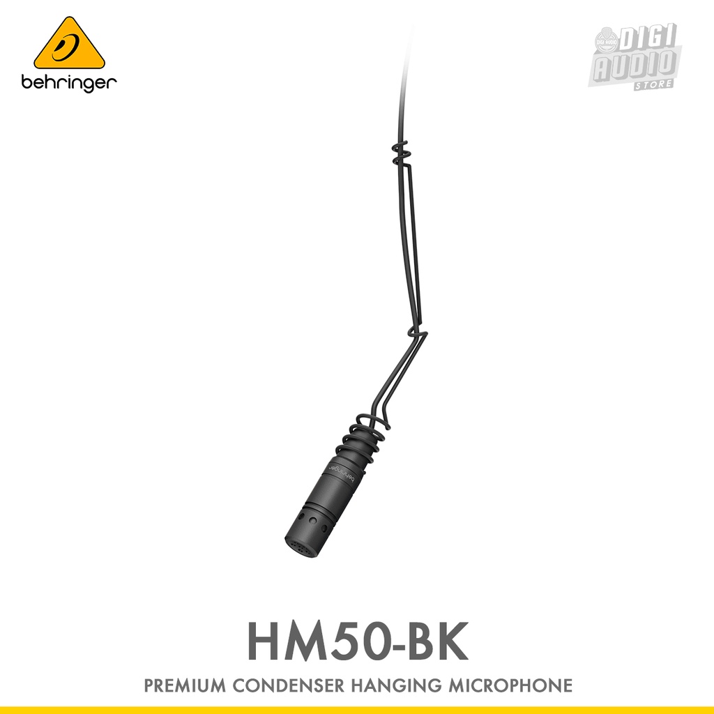 Jual Behringer HM50-BK Premium Condenser Hanging Microphone - Mic Black | Shopee Indonesia