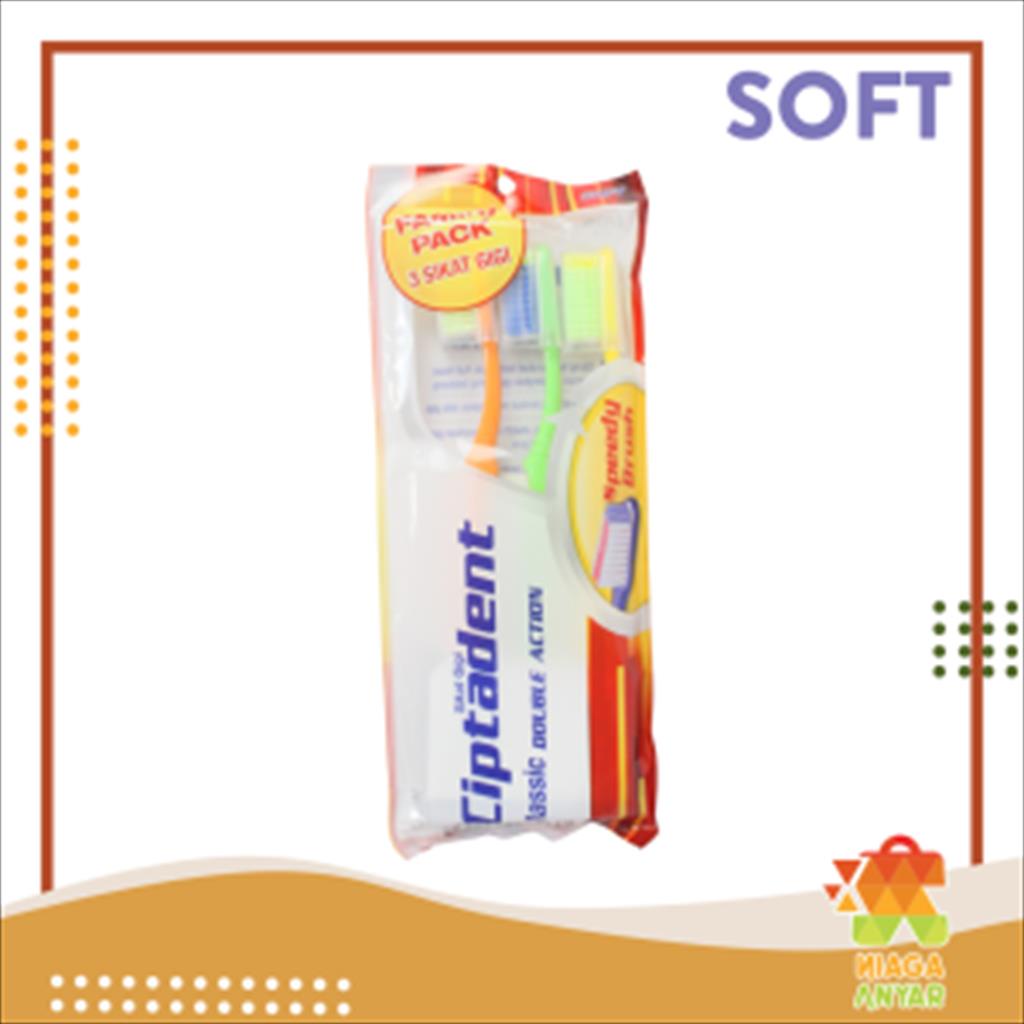 Jual NA CIPTADENT Sikat Gigi Classic Double Action [ISI 3] / CIPTADENT ...