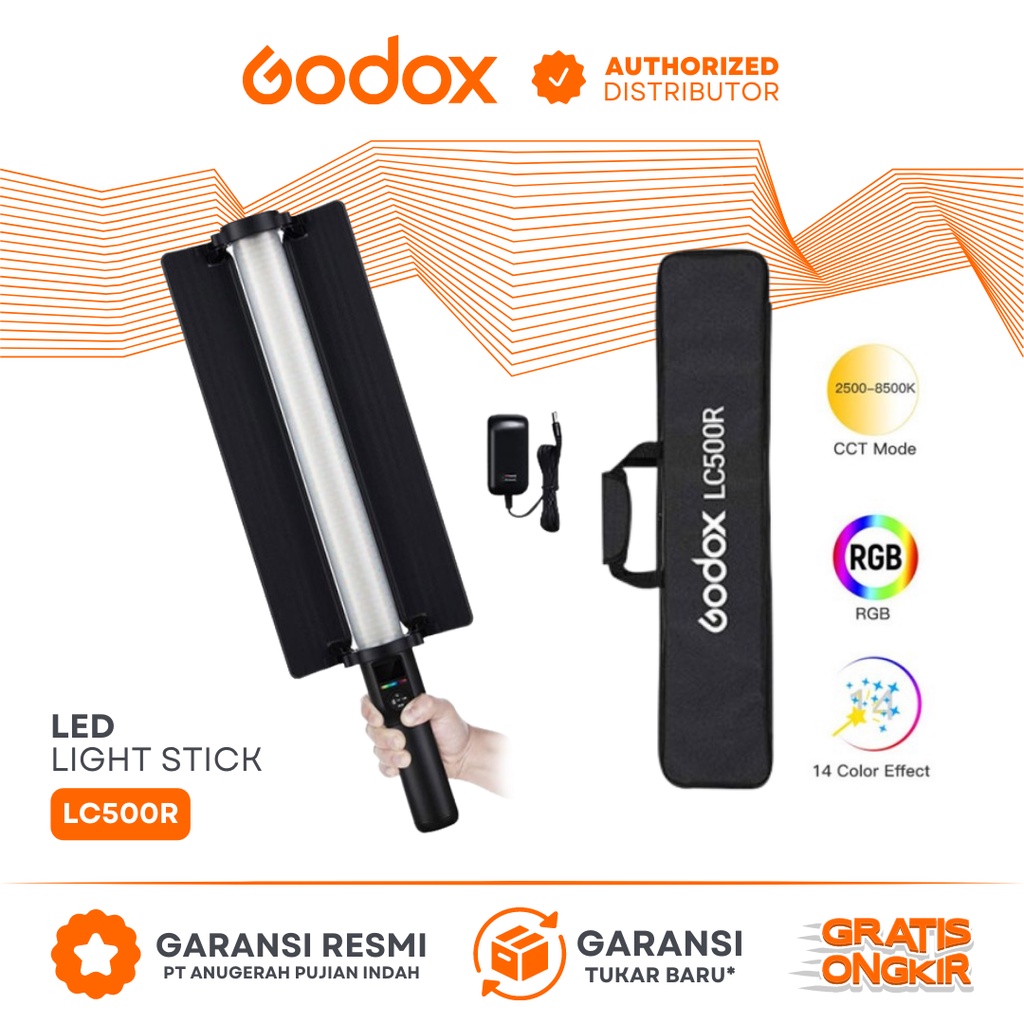 Jual Godox Led Light Stick LC-500 RGB - Non Remote | Shopee Indonesia