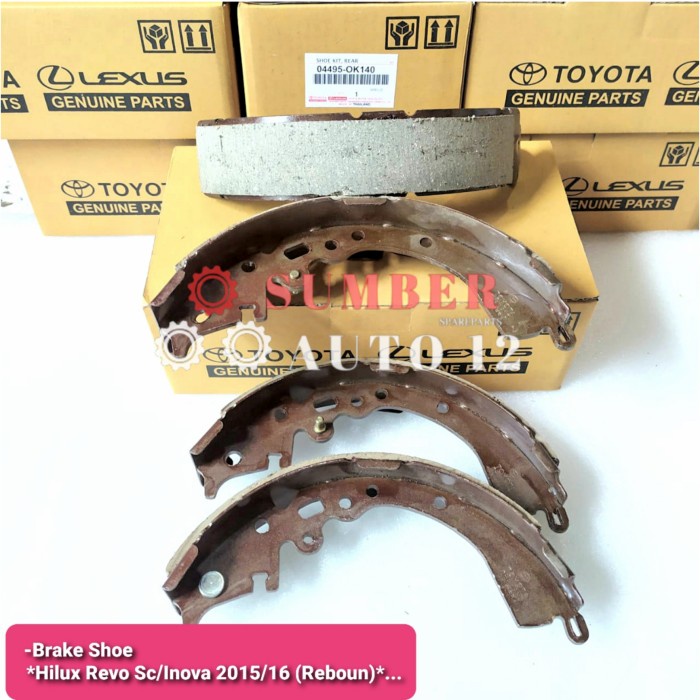 Jual Kampas rem belakang brake shoe innova inova reborn hilux revo ...