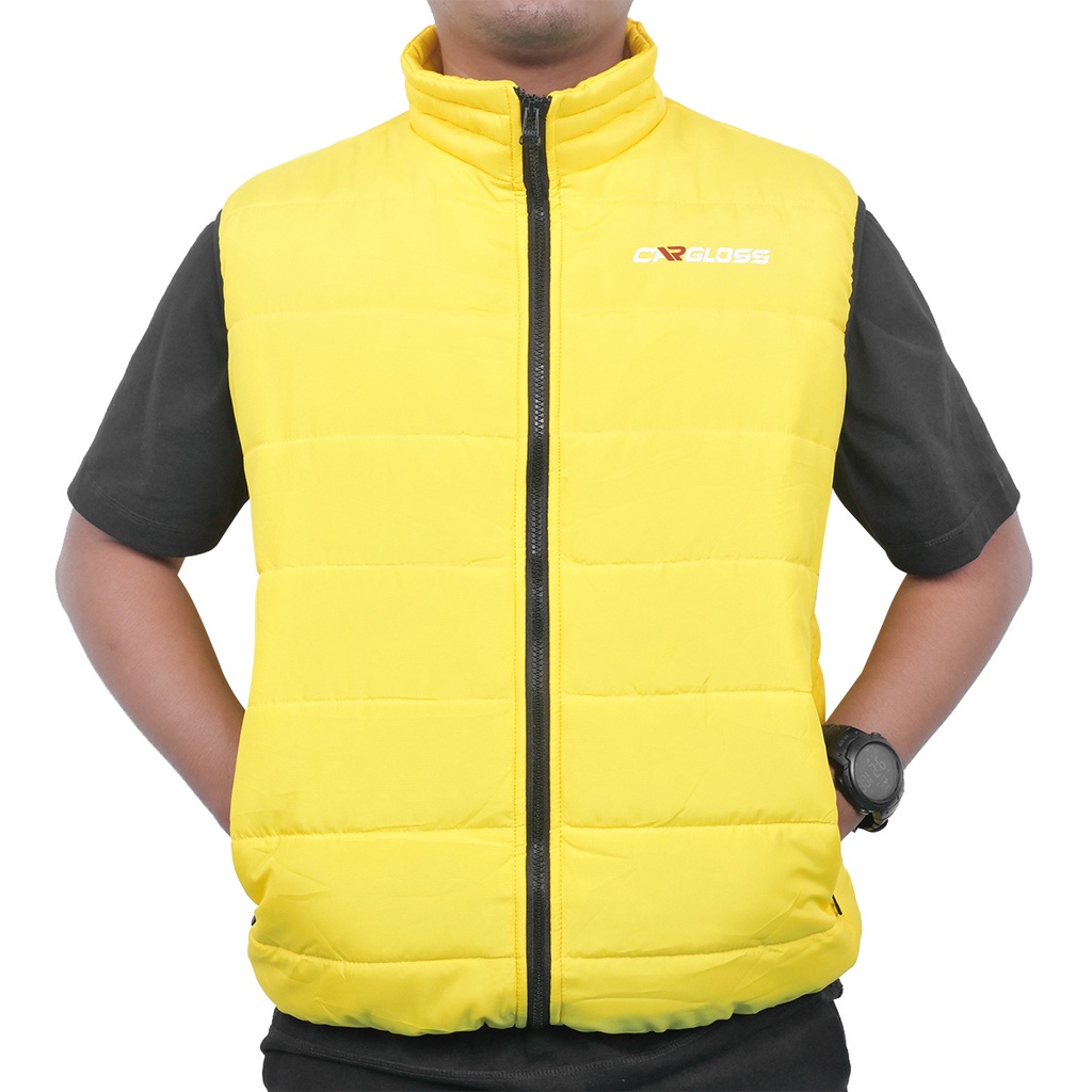 Jual Jaket Berkendara Rompi Tebal Cargloss Kuning | Shopee Indonesia