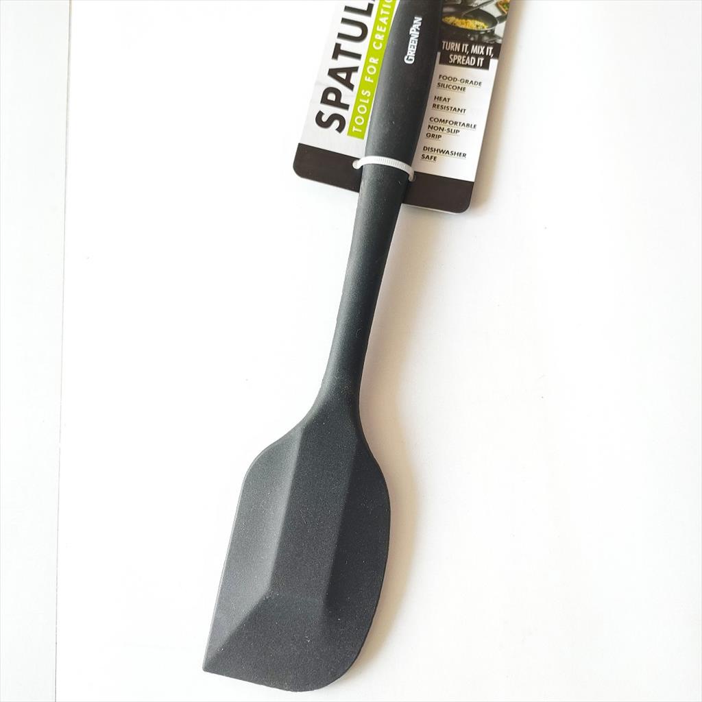 Jual GreenPan Silicone Spatula Black ( Scrapper Sulet Solet Silikon ...