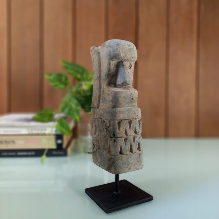 Jual Dekorasi Ruang Tamu Patung Batu Pajangan Pengawal Raja simbol ...