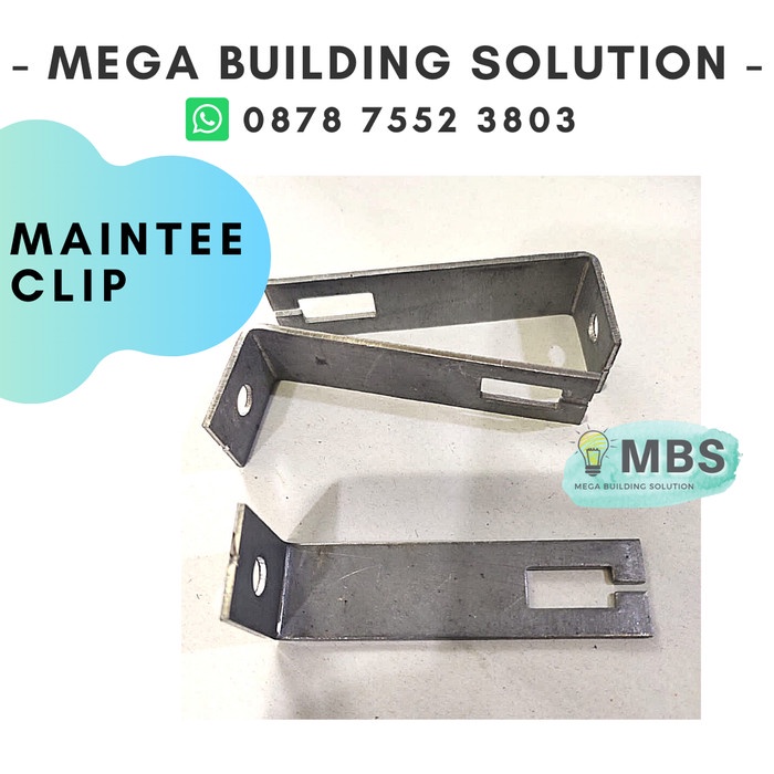 Jual Maintee Clip/Klip dan Main tee Kait - Rangka Plafon | Shopee Indonesia