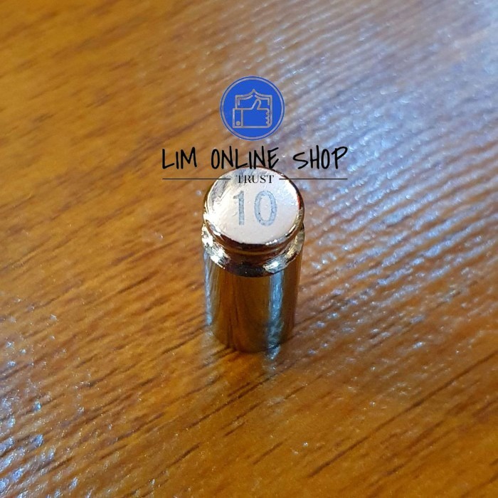 Jual 10 Gram Bandul Kalibrasi Berat Timbangan Calibration Weight 10g ...