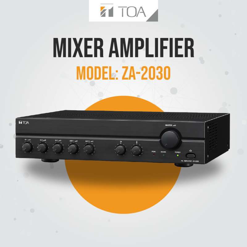 Jual MIXER AMPLIFIER TOA Model ZA-2030 | GARANSI RESMI | Shopee Indonesia