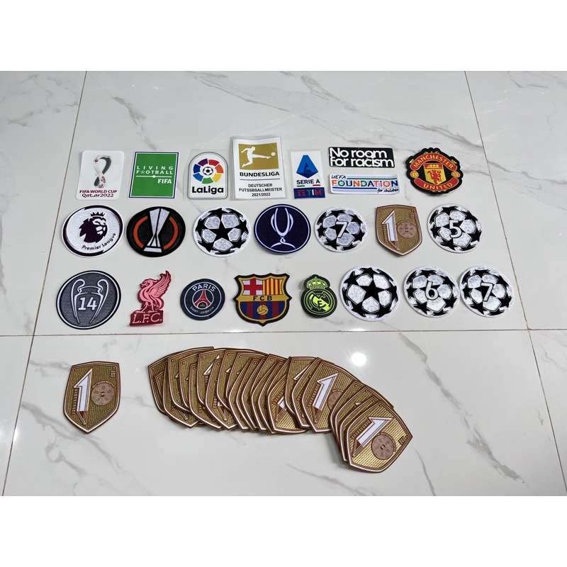 Jual PROMO Pasang Patch Jersey ( LENGKAP) | Shopee Indonesia