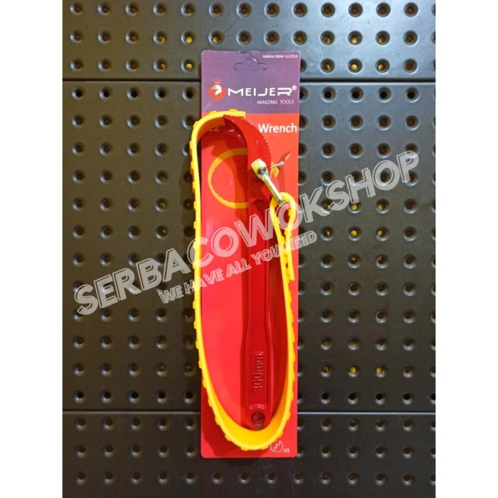 Jual MEIJER Oil Filter Wrench Belt 12 Inch 300 mm Kunci Oli Kulit Sabuk ...