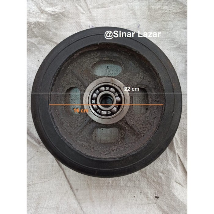 Jual Roda Gledekan 500kg Cor Free Laker | Shopee Indonesia