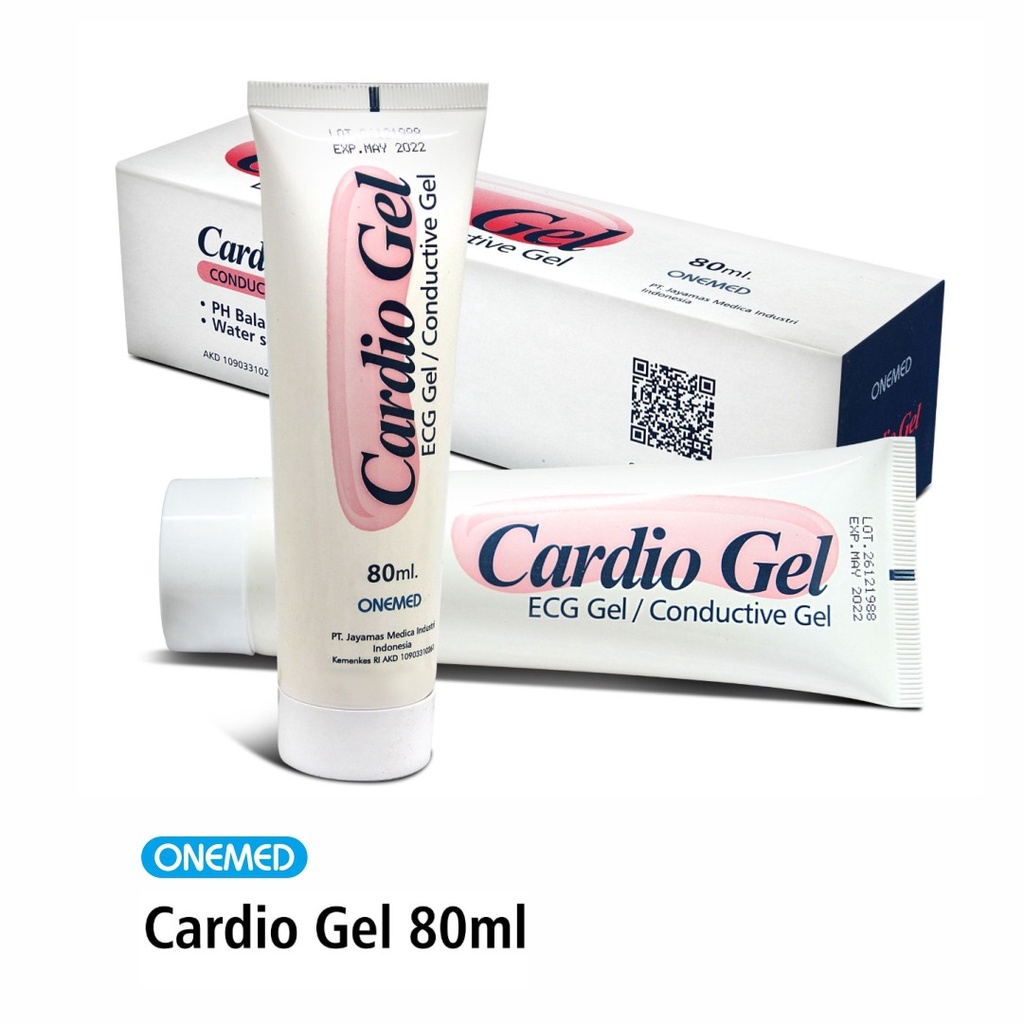 Jual Cardio Gel 80gr OneMed ECG Gel OJ | Shopee Indonesia