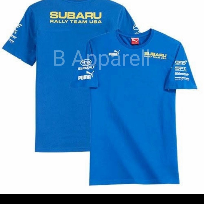 Jual tshirt baju kaos Subaru Rally Team USA - High Quality | Shopee ...
