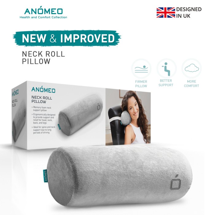 Jual Bantalku Anomeo Neck Roll Pillow Bantal Leher Comfi An2405 ...