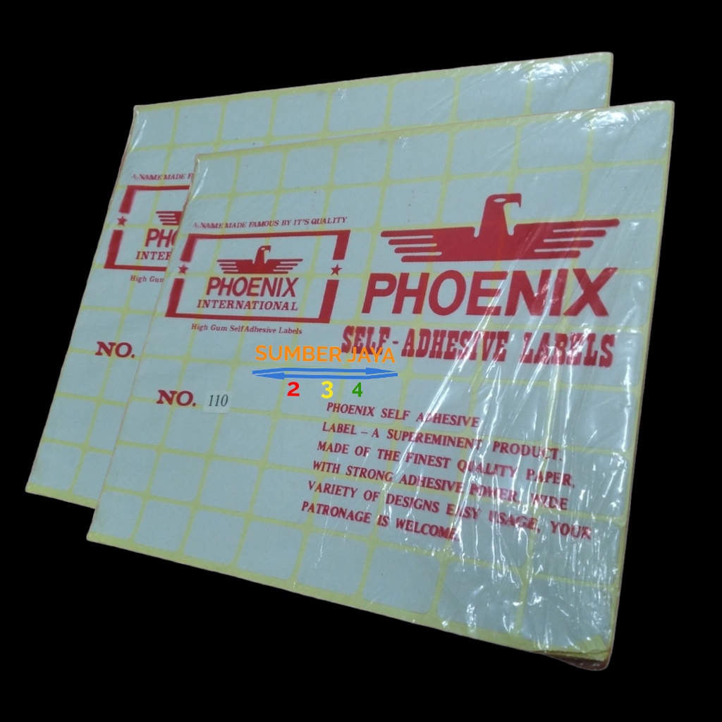 Jual STIKER LABEL PUTIH / LABEL HARGA / STIKER LABEL NO 110 | Shopee ...