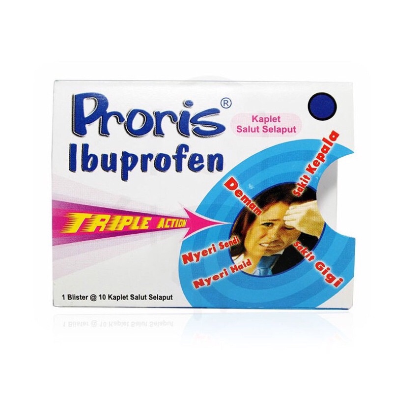 Jual Proris Tablet Triple Action Per Lembar isi 10 Tablet / TM | Shopee ...