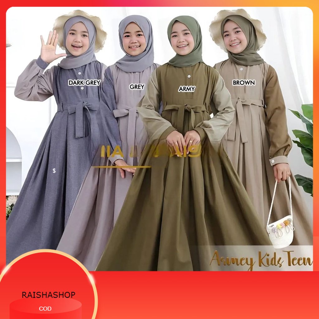 Jual Gamis Anak Remaja Tanggung Viral Umur 10-12-15 Tahun | Outfit ...
