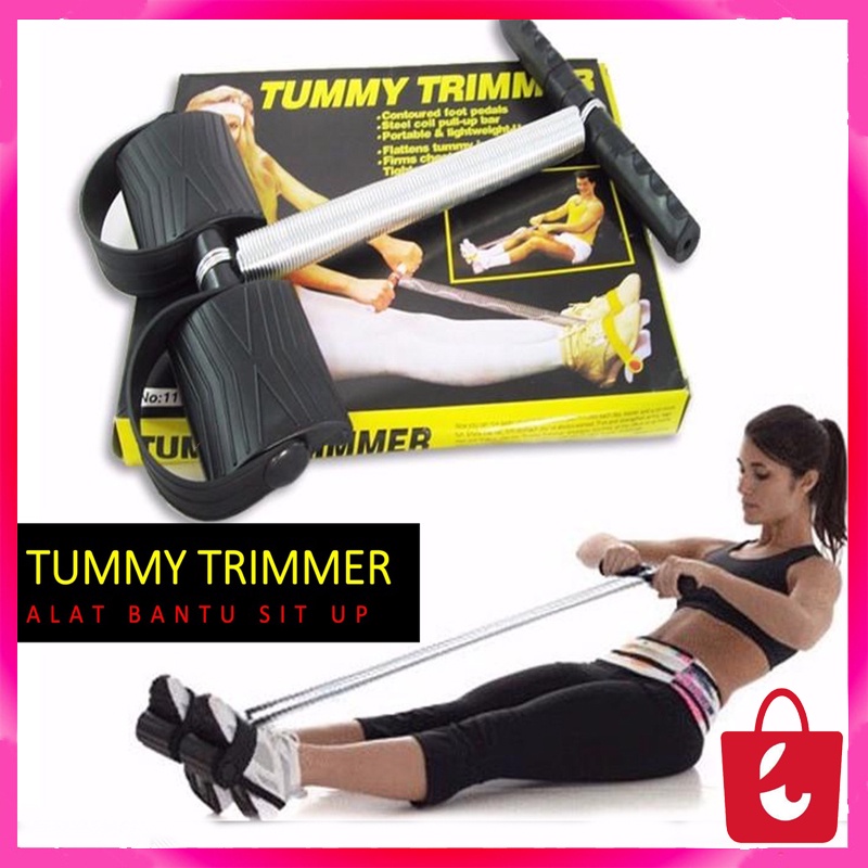 Jual TUMMY TRIMMER Alat Fitnes Rumah Alat Pengecil Perut Sixpack dan ...