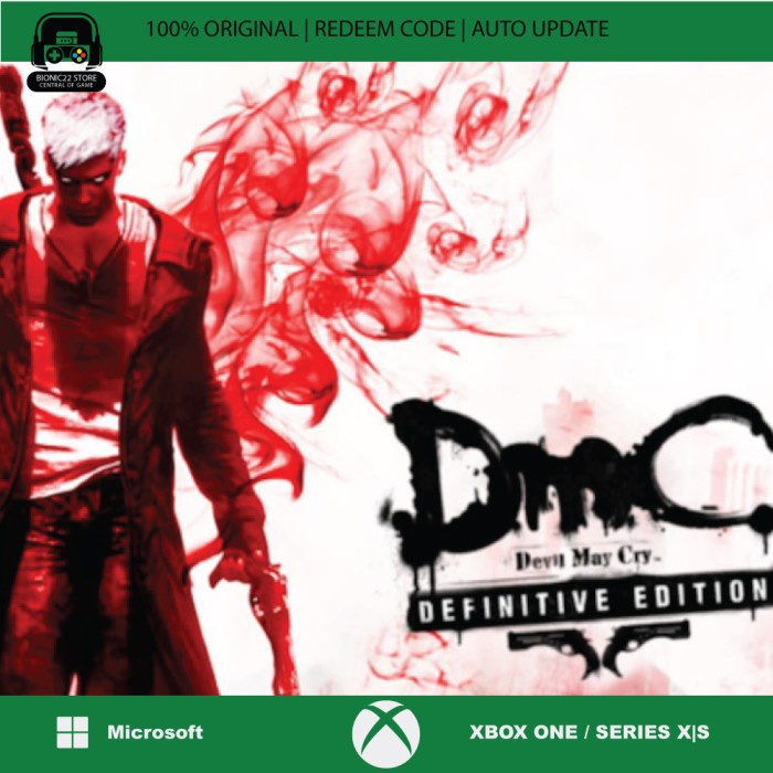 Jual definitive edition dmc Xbox One Series X|S Original Redeem Code ...
