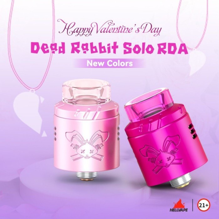 Jual koleksi DEAD RABBIT SOLO PINK RDA DEAD RABBIT SOLO 22MM AUTHENTIC ...