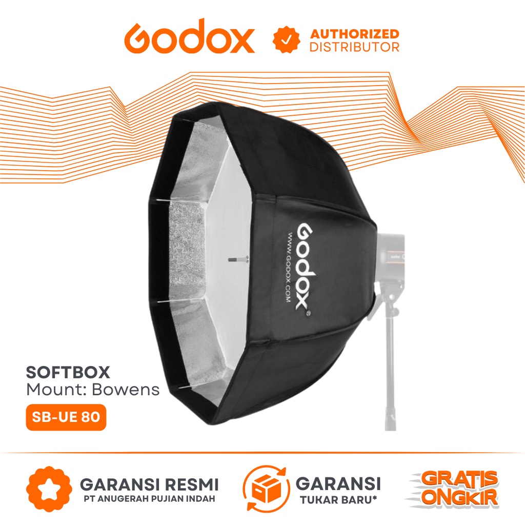 Jual Godox Softbox Octa 80cm Bowens Mount SB-UE 80 Cm | Shopee Indonesia