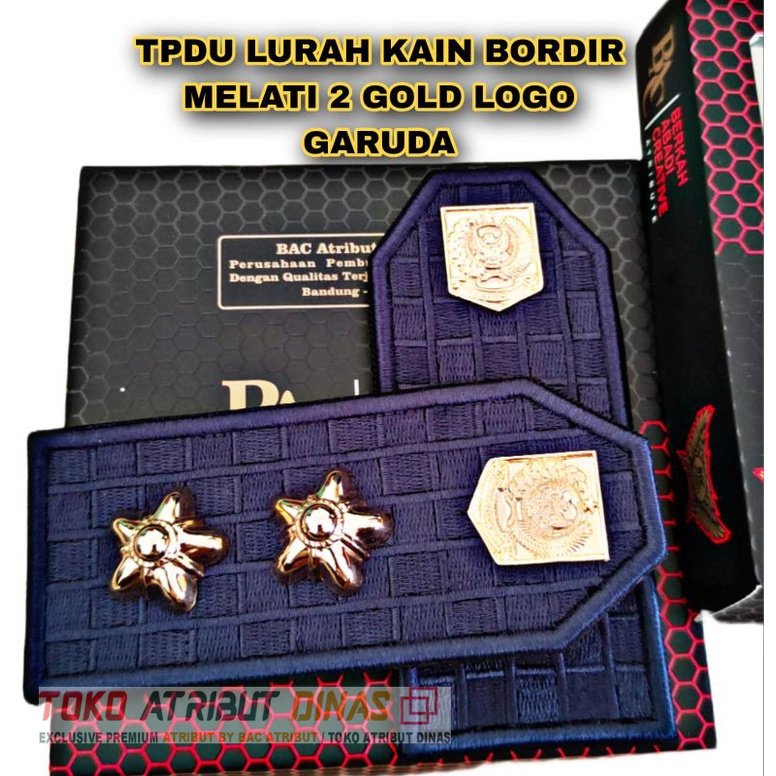 Jual Pangkat PDU lurah Bordir hari Rabu logo garuda exclusive Atribut ...