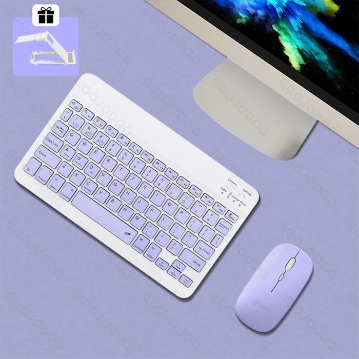 Jual Goojodoq 2nd Gen Pro 10 Inch 3 In 1 Wireless Bluetooth Keyboard