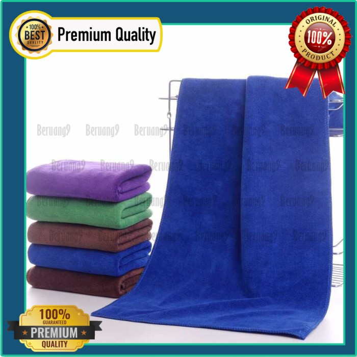 Jual Kain Handuk Lap Mobil Motor Cepat Kering Microfiber Quickdry 35 x ...