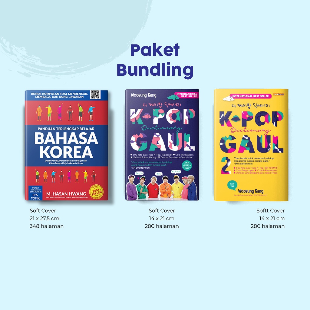Jual Buku PAKET BUNDLING 3 BUKU : Panduan Terlengkap Belajar Bahasa ...