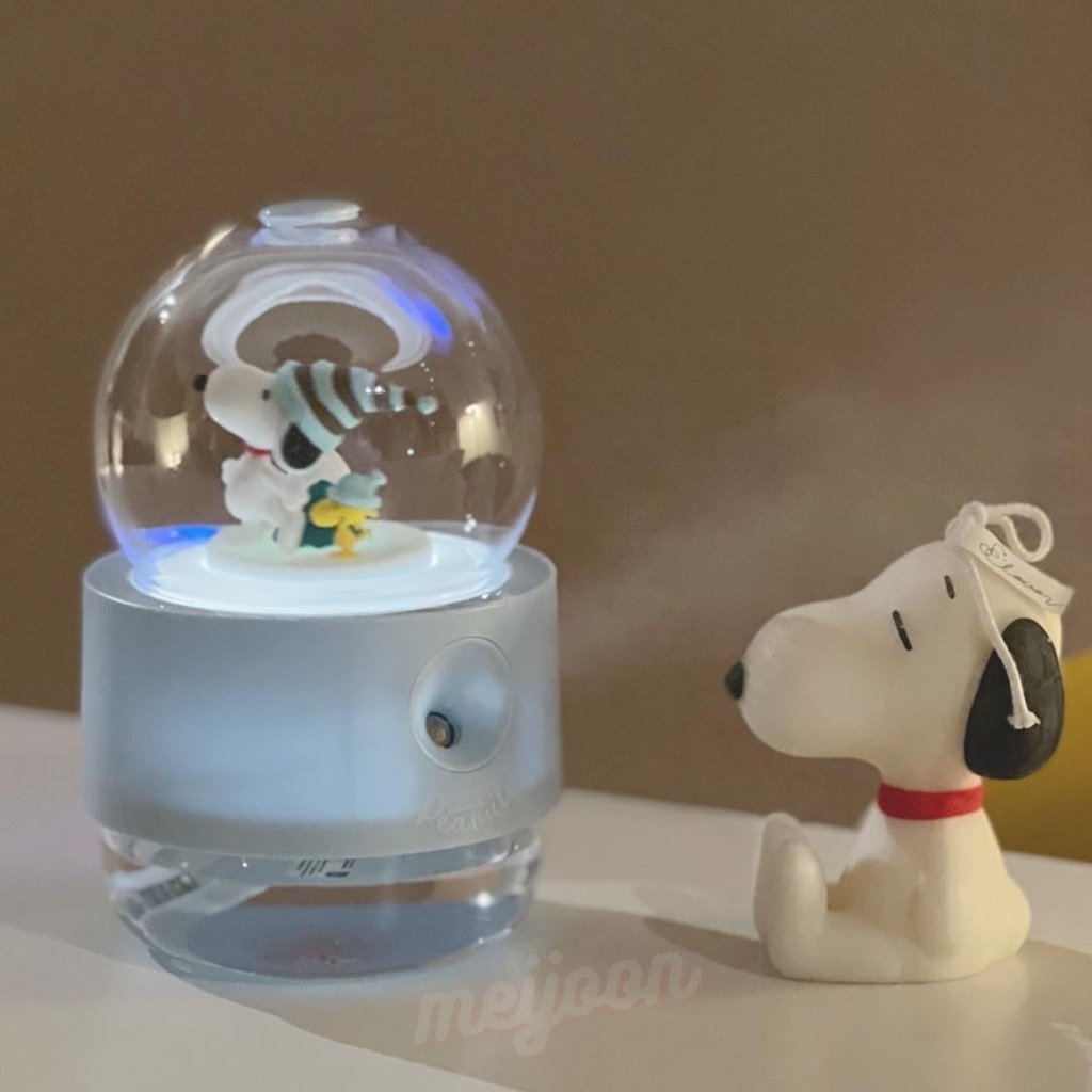 Jual PEANUTS, Snoopy Winter Edition Snowball Mood light Humidifier ...