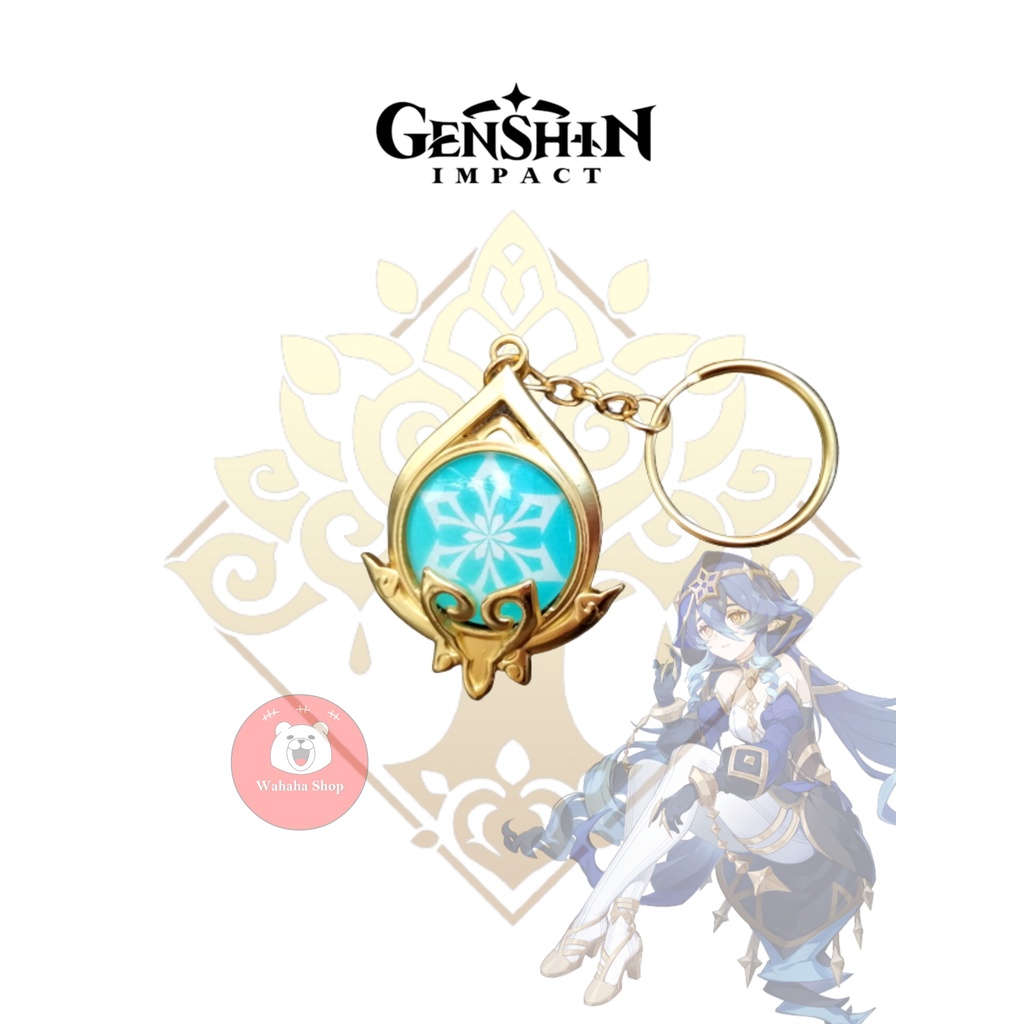 Jual Gantungan Kunci Genshin Impact Vision Sumeru Keychain Glow in The ...