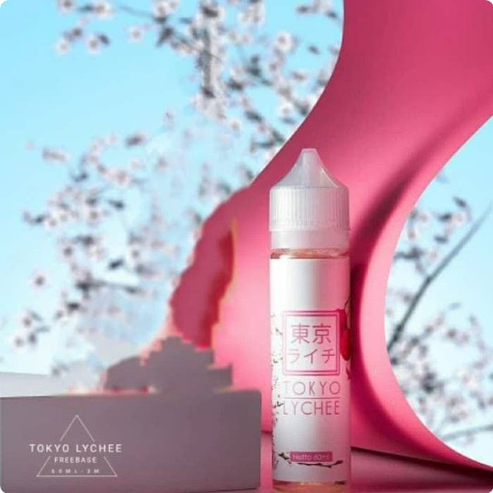 Jual LIQUID TOKYO LYCHEE ORIGINAL LIQUID TOKYO LYCHEE 60ML FREEBASE ...