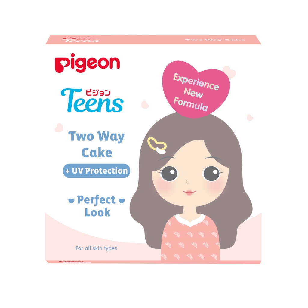 Jual PIGEON Teens Face Powder Indonesia / Bedak Wajah / Compact Loose ...