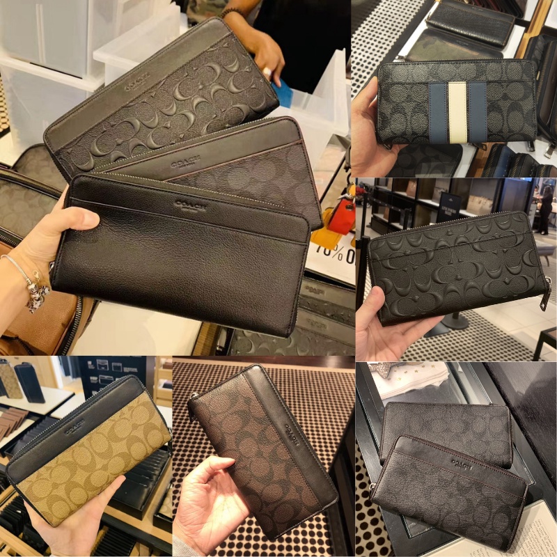 Jual Coach Dompet Panjang Coach Accordion Wallet In Signature Canvas ...